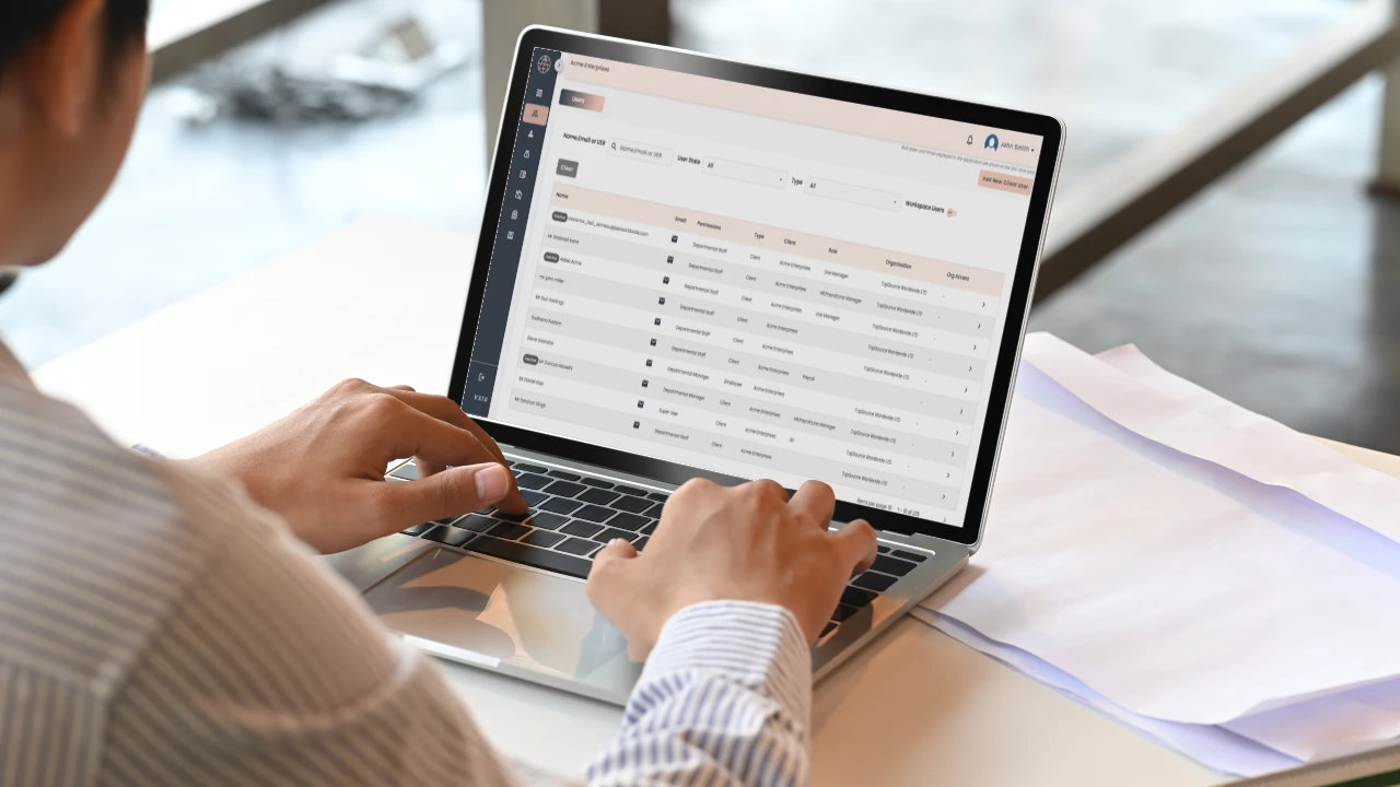 TopSource Portico Global Employment Platform
